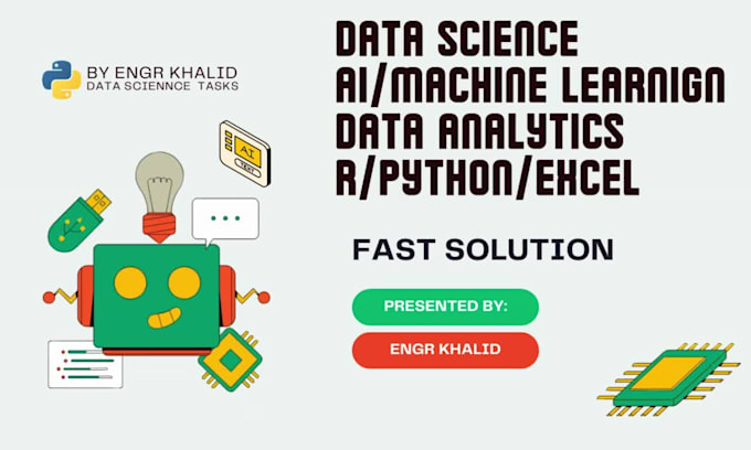 Create machine learning models and data analytics by Techkhalid | Fiverr