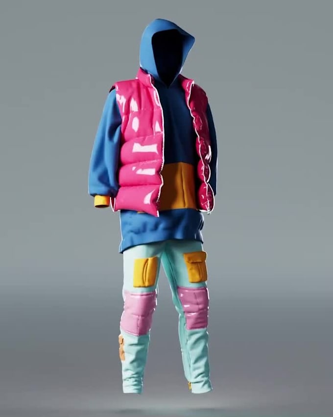 Create realistic 3d cloth animation for fashion and product ...