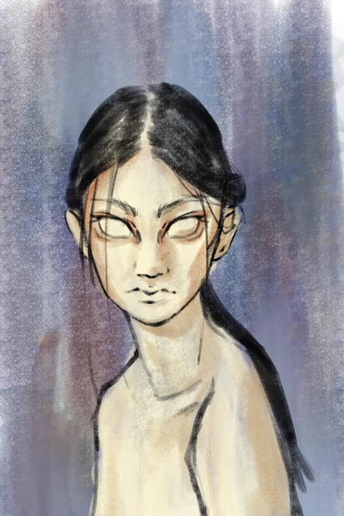 Draw an illustration in my creepy dark artstyle for you by Ink_plague ...