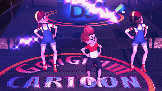 Do 3d kids animation, dance, rhyme, music video by Animox_studio | Fiverr