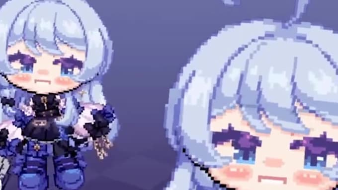 Design and rig pngtuber, vtuber lived2d, chibi vtuber model in pixel art style by Saubpxl | Fiverr