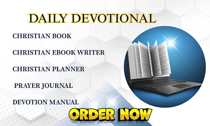 Format, design daily devotional, christian ebook, prayer journal ...