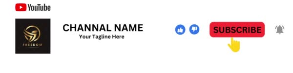 Make an animated youtube subscribe button by Nidaansari477 | Fiverr