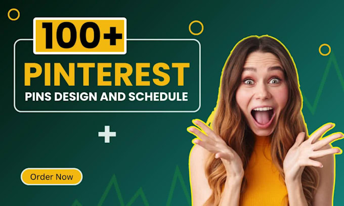 Design pinterest pin and schedule them on your account by Aleenabutt048 | Fiverr