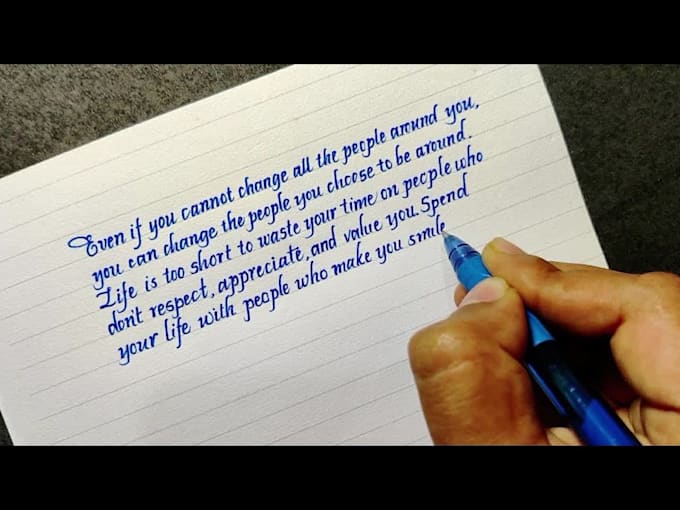 Write your articles in my beautiful writing by Usman1251981 | Fiverr