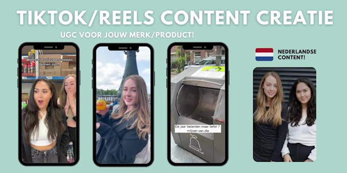 Create trending ugc tiktoks or instagram reels by Growconversie | Fiverr