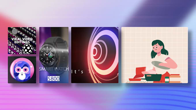 Create catchy animation short video ads and professional high end ...