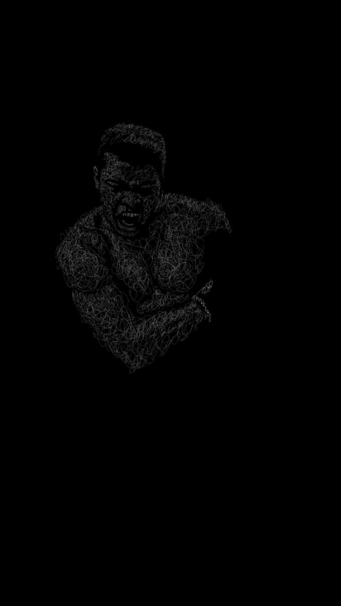 Create custom unique scribble art portraits by Moe_art_store | Fiverr