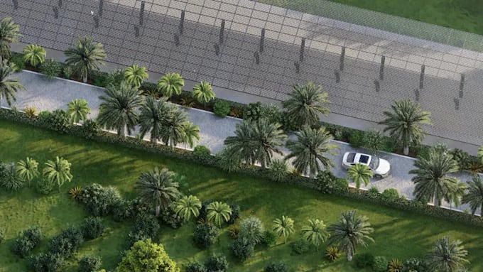 3d design of solar panel project at google map location by Lisa_love ...