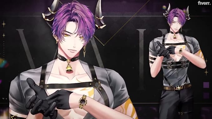 Rig live2d vtubers, pngtubers, and 3d vroid models, face rig by ...