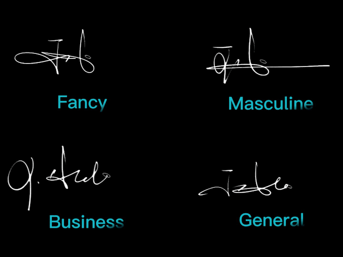 Create multiple signature designs with video tutorial for your practice ...