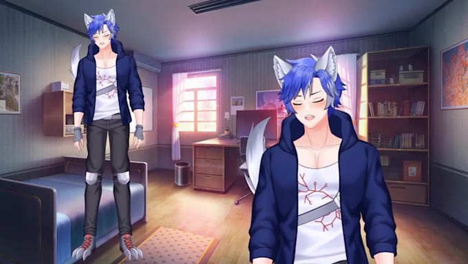 Draw and rig 2d vtuber model, live2d, 2d animation, anime by Easton011 ...