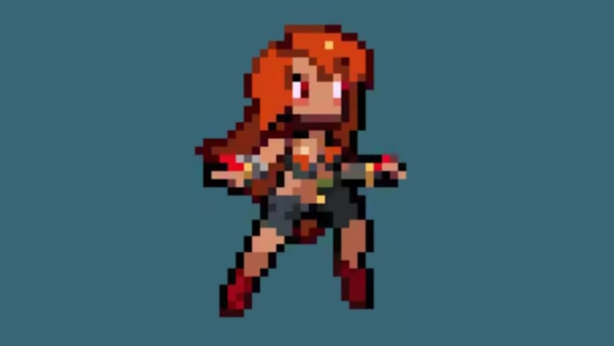Draw sprite, pixel art, pixel art animation sprite sheet for games, rpg maker by Lucasson_ | Fiverr