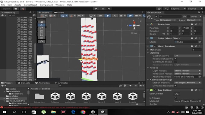 Create a 3d game in unity with clean code by Blacknwhite918 | Fiverr