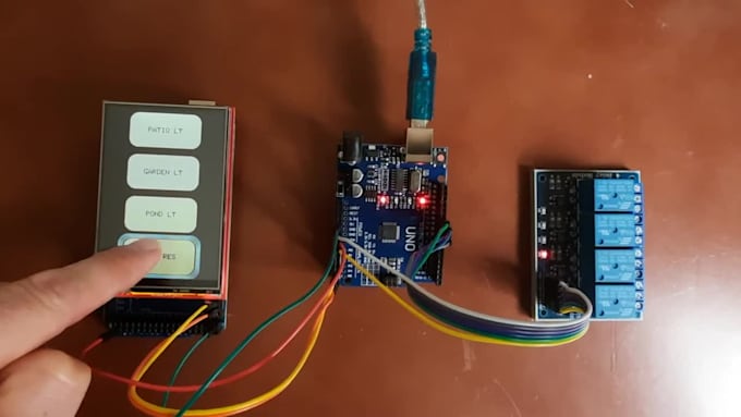 Programme Arduino Display Gui With Beautiful Graphics By Business Bots