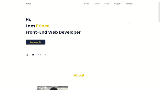 Be Your Unique Frontend Web Developer Using Html Css Bootstrap And Javascript By Princemy0 Fiverr