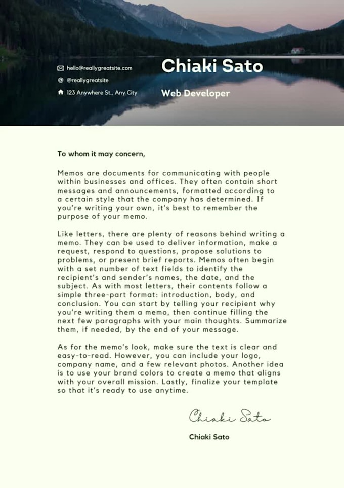 Write and update your cover letter, resume, and cv by Daniyalahad485 ...