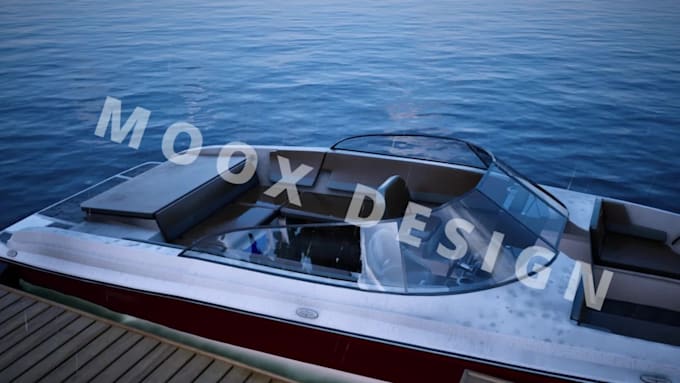 Yacht , boat rendering services by Moox_design | Fiverr