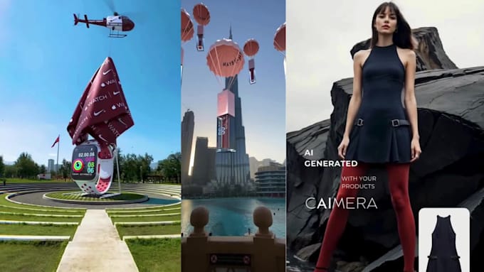 Create next gen ads, cgi ads, ai models ads for brands by Website_06 ...