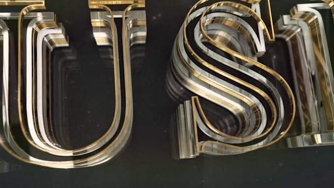 Create luxury gold logo and brand name animation by Tharush_x | Fiverr