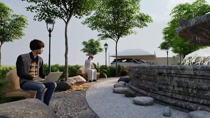 Design park, gardening and landscape by Monafrony251 | Fiverr