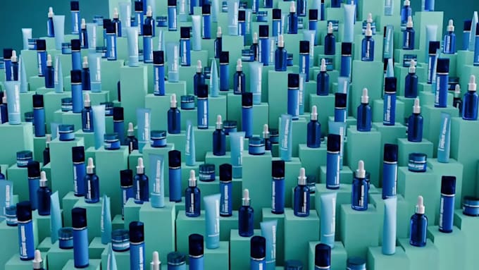 3d cosmetic product animation videos, 3d product explainer by Elite ...