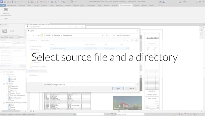Create an automatic wall export in revit using pyrevit by ...