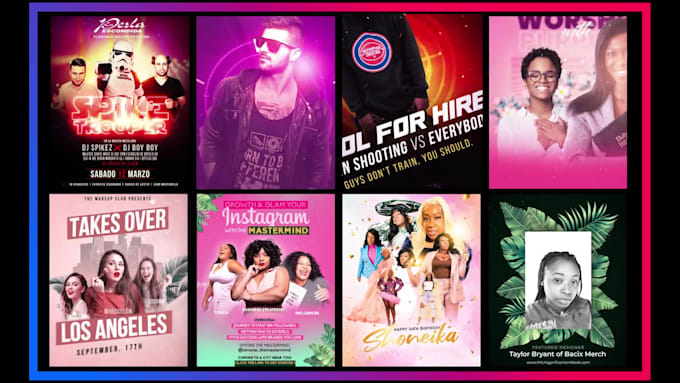 A motion graphics for event flyers for music artwork by Ferdinandlima10 ...