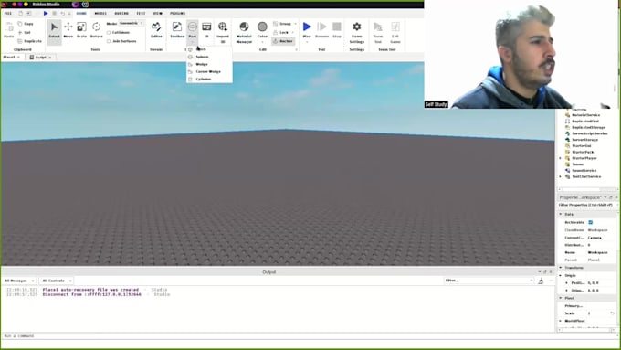 Teach you basics of roblox studio by Selfstudyjo | Fiverr