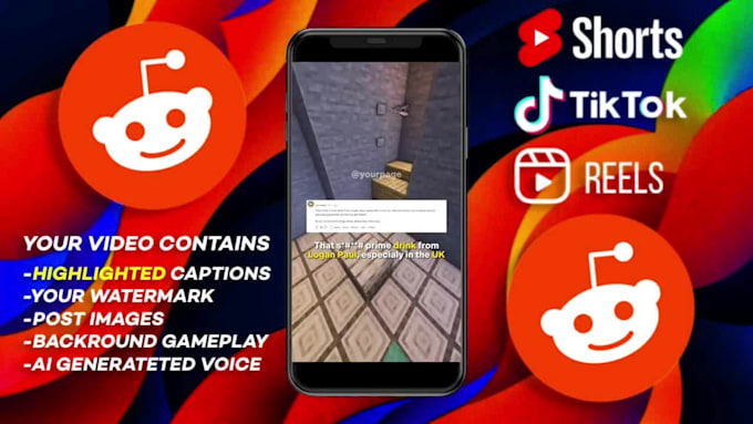 Create viral short videos for tiktok with reddit by Marinovski | Fiverr