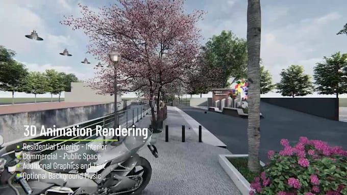 Create 3d walkthrough architecture rendering by A71e | Fiverr