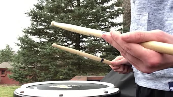 Play your marching or concert snare part for you by Srailmix | Fiverr