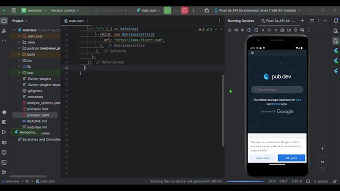 Convert your website to a flutter android and ios app by Mdjahangir55 ...