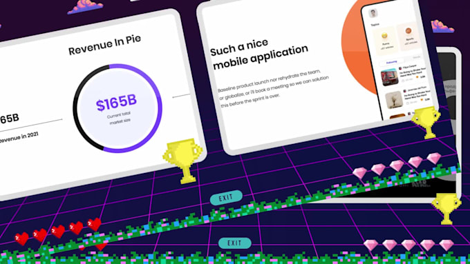 Redesign your presentation and will make it readable by Springbaba | Fiverr