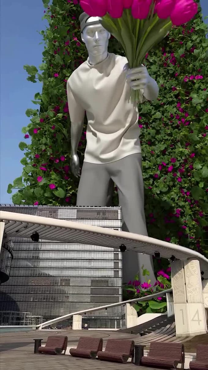Make 3d billboard animation, cgi animation, 3d flower animation, 3d ...