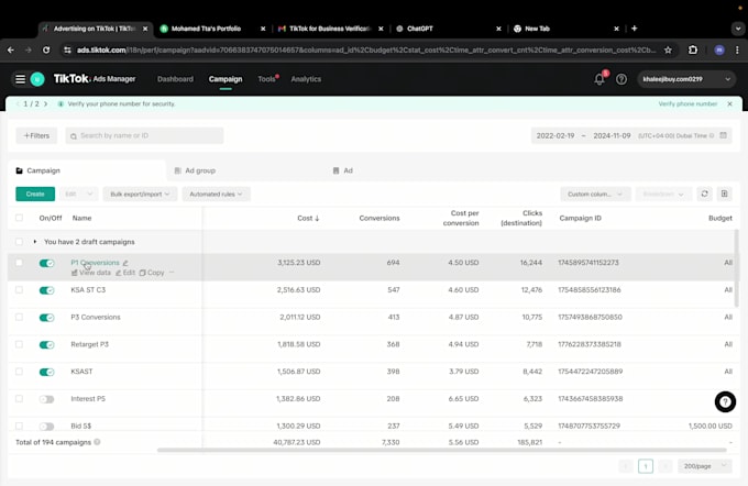 Create viral tiktok ad scripts and content ideas for your brand by Thesmaexpert | Fiverr