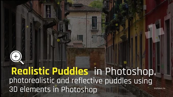 Do add realistic effects using puddle maps in photoshop by ...