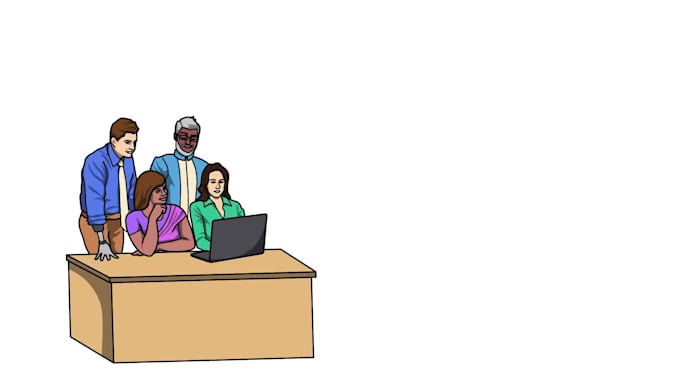 White board template 2d about individualis people by Ahmadthariq | Fiverr
