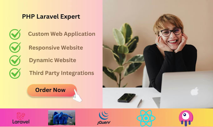 Develop laravel, react and full stack web application by Ehtisham_m | Fiverr
