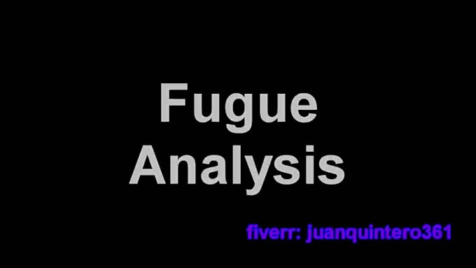 Teach you composition, harmony, counterpoint and fugue by ...