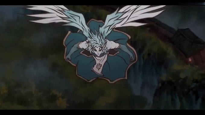Create 2d anime fighting, 2d japanese style, 2d anime animation by ...
