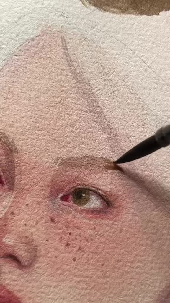 Draw watercolour portrait for you by photo by Eluna_art | Fiverr