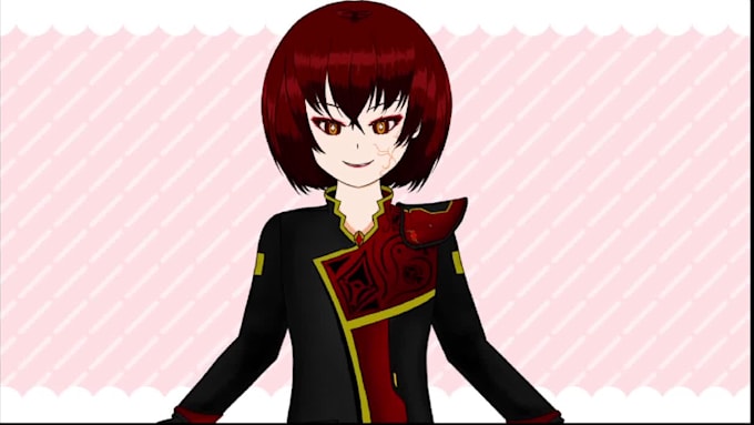 Design and rigging animation l2d model for streamer and youtuber by ...