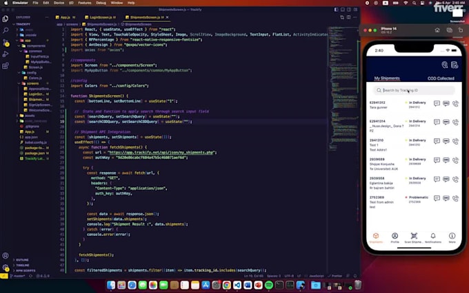 Build React Native Mobile App As A React Native Developer By Torkia Sa