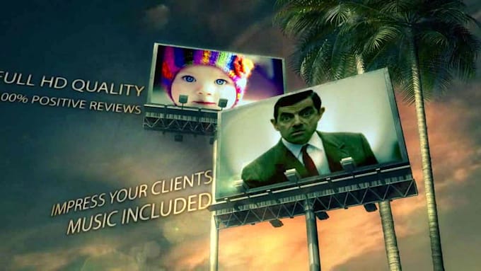 Design an wonderful blockbuster billboards video by Gangstudio89 | Fiverr