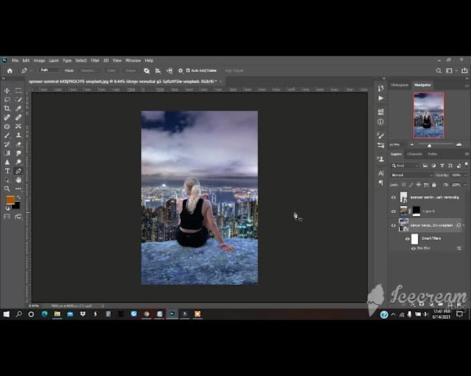 Change the background with advanced color matching by Nipflyer | Fiverr