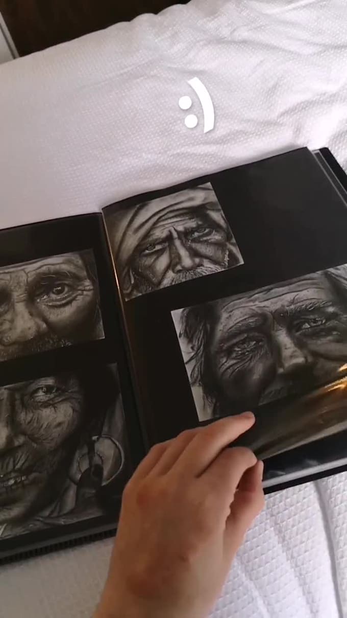 Draw your selfie in a realistic style by Vickyx_art | Fiverr