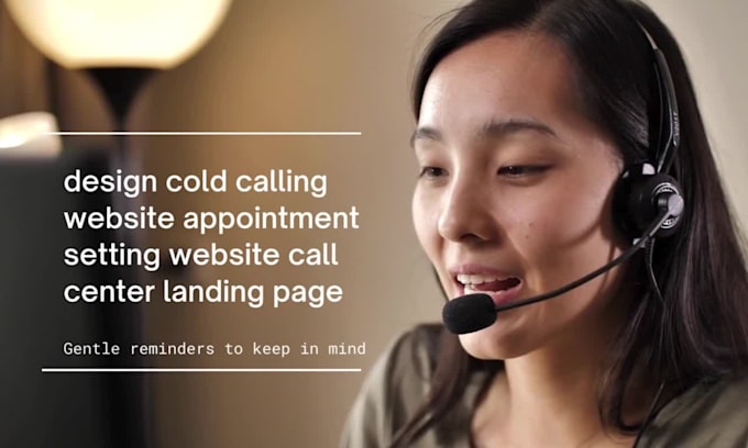 Build call agent website call booking website va website call center ...