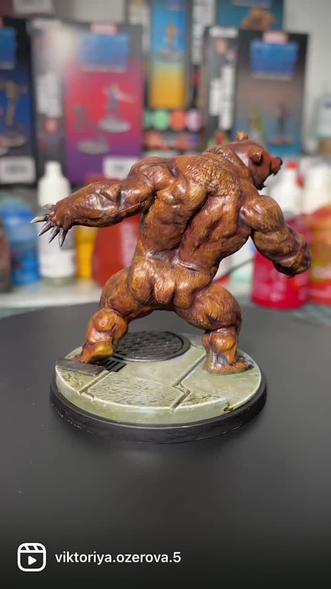 Paint your marvel miniatures by Maryna_sp | Fiverr