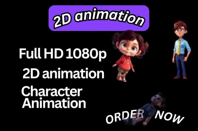 Create 2d animation video by Doll_jutt | Fiverr